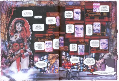 Fully painted Durham Red Artwork by Mark Harrison